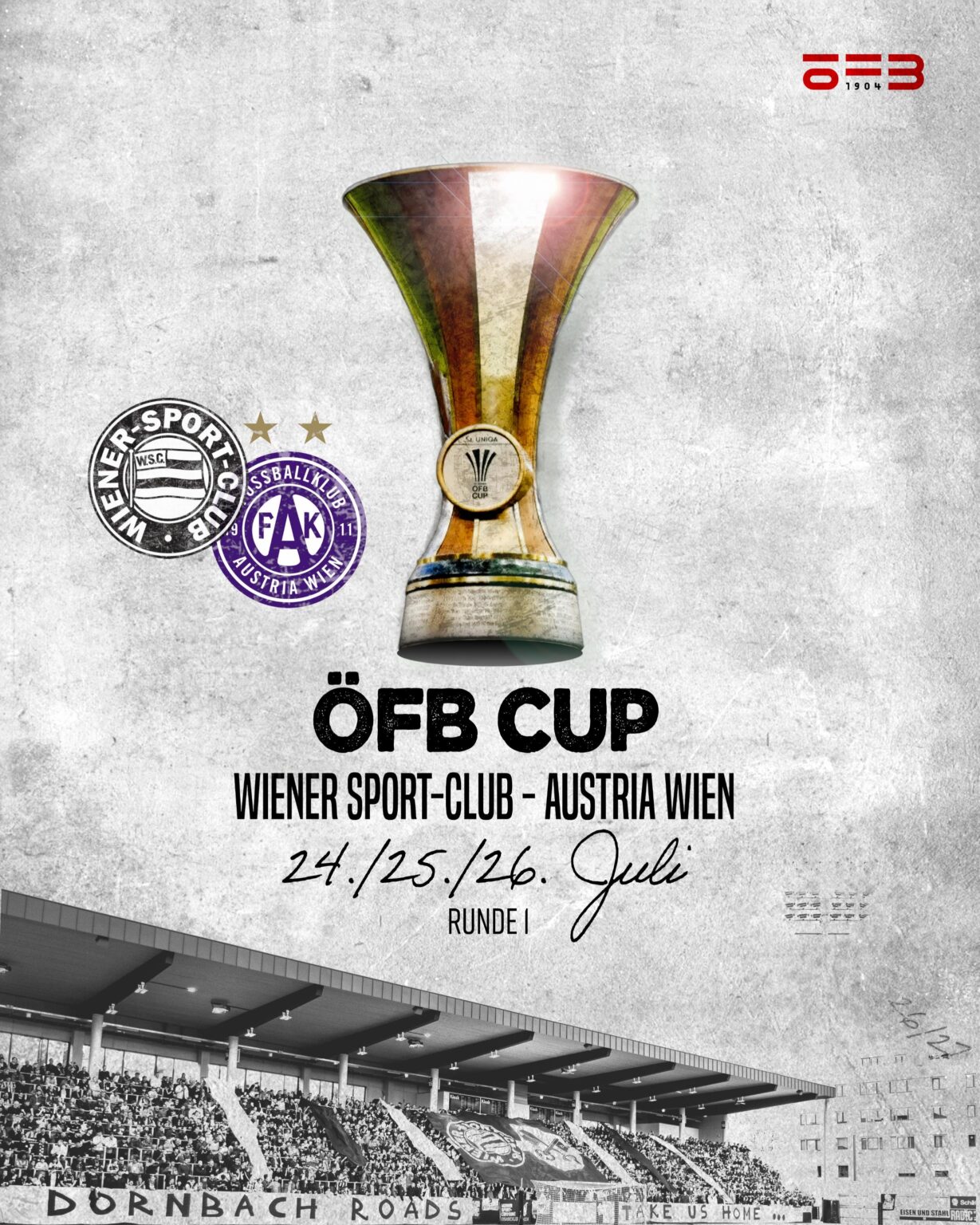 FK Austria Wien als erste Cuphürde - Wiener Sport-Club
